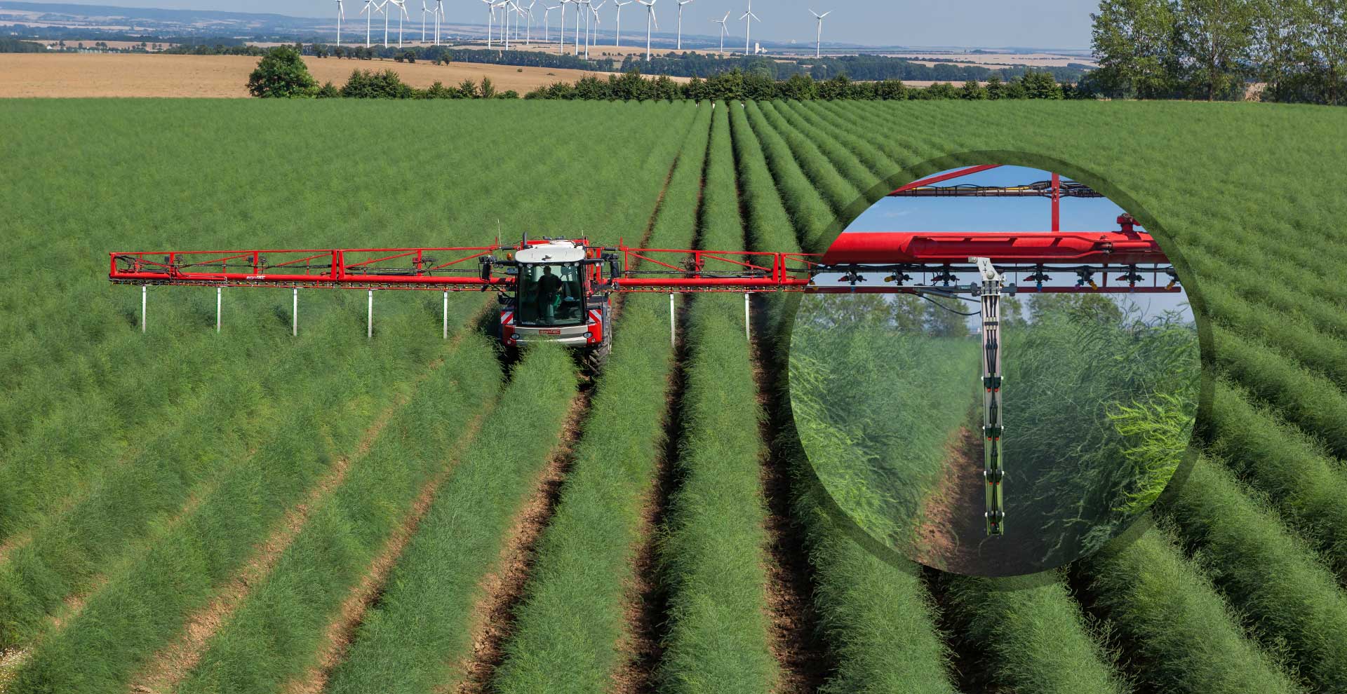 Vertical spraying - Agrifac Canada